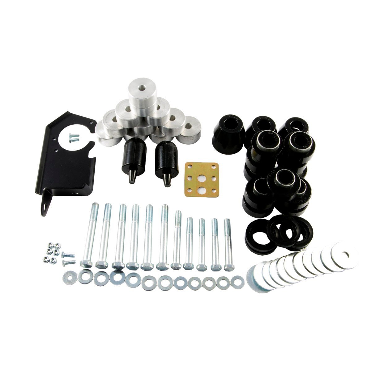 1" Body Lift with Poly Body Mounts for Jeep Wrangler TJ (1997-06) / LJ